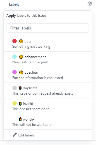Small Tips for Organising GitHub Labels – More Questions Than Answers